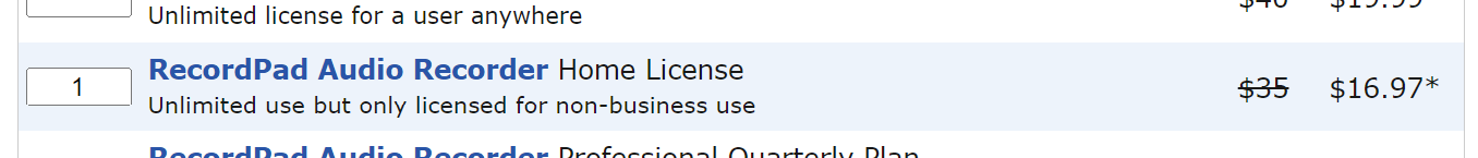 Supply List - Realtime Voice Training