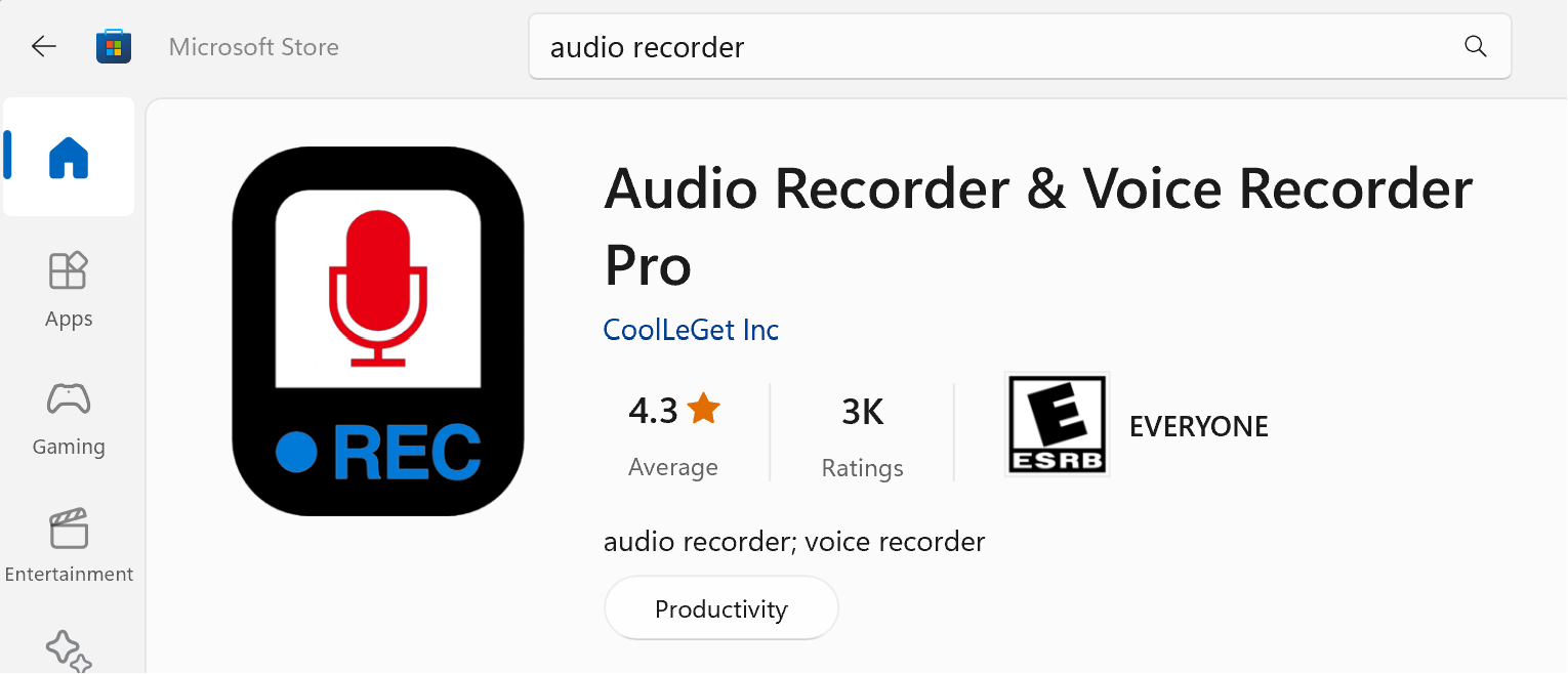 Supply List - Realtime Voice Training